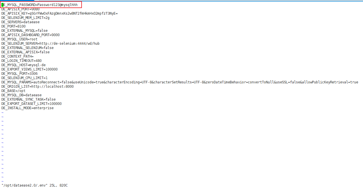 DataEase V2 如何修改 MySQL 数据库密码 - FIT2CLOUD 知识库